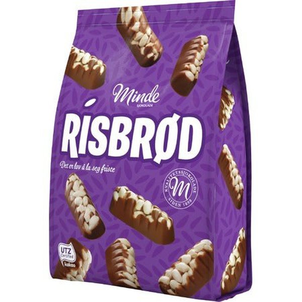 Minde Rice choclate 290 gram (Risbrød) – Norwegian Chocolate