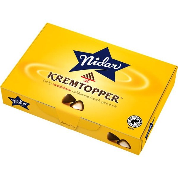 Nidar Kremtopper 140 grams – Norwegian Chocolate
